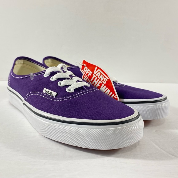 Vans | Shoes | Vans Authentic Violet Indigo True White Sneakers | Poshmark